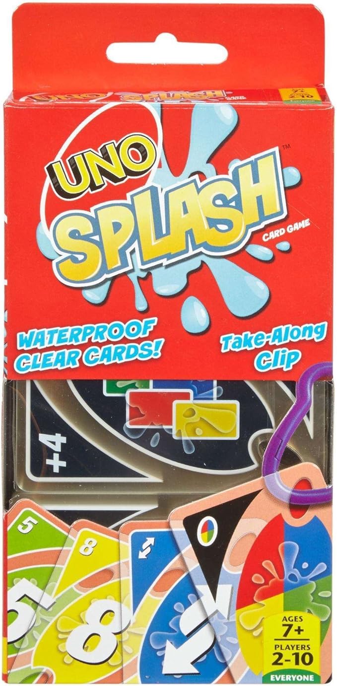 Amazon.co.jp: [マテル]Mattel UNO Splash Card Game DHW42 [並行輸入品] : おもちゃ
