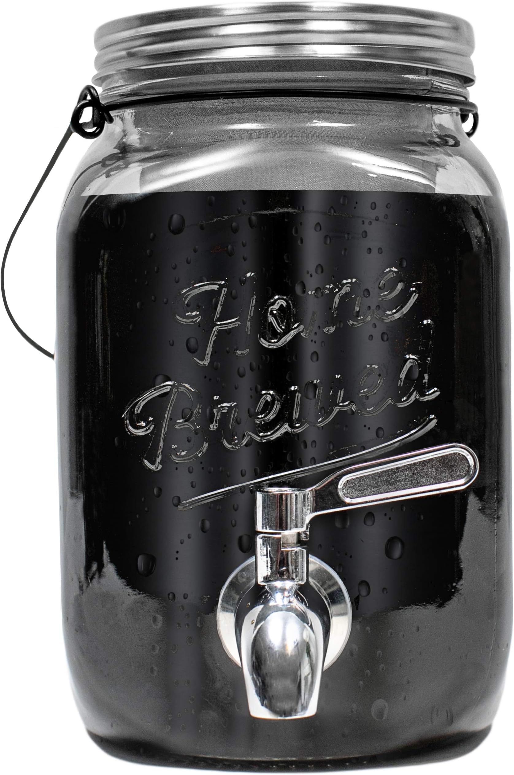 Amazon.com: 1 Gallon Cold Brew Coffee Maker with EXTRA-THICK Glass ...