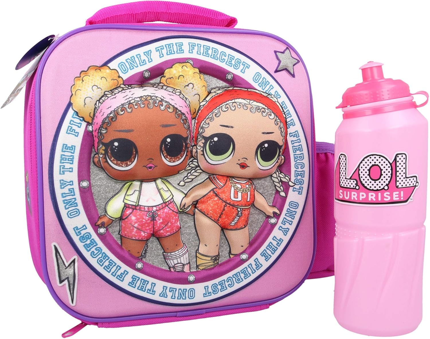 Stor LOL Surprise 3D Thermal Lunch Bag for Kids at School with Sports ...