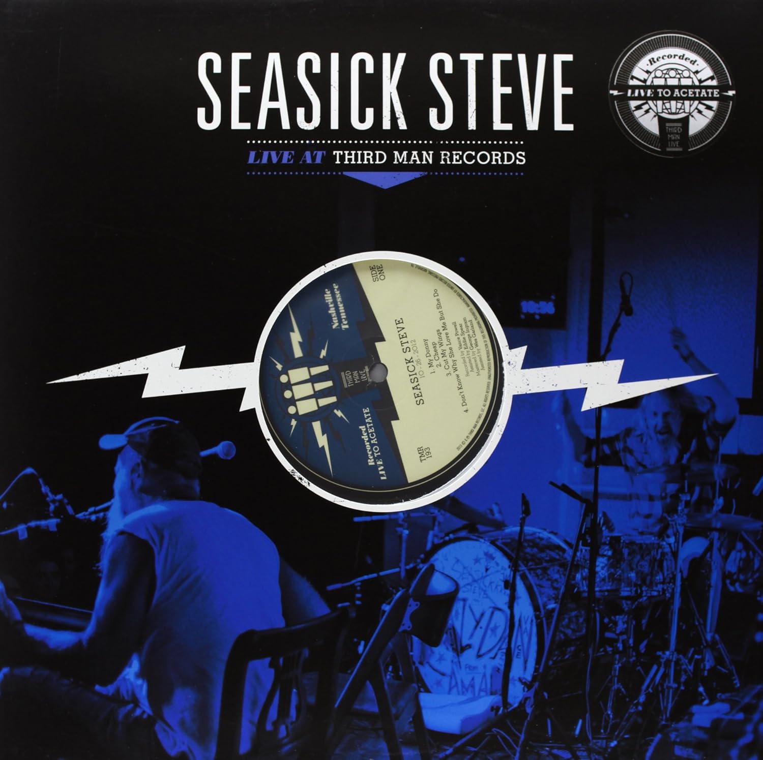 Live At Third Man Records: Seasick Steve: Amazon.es: CD y vinilos}
