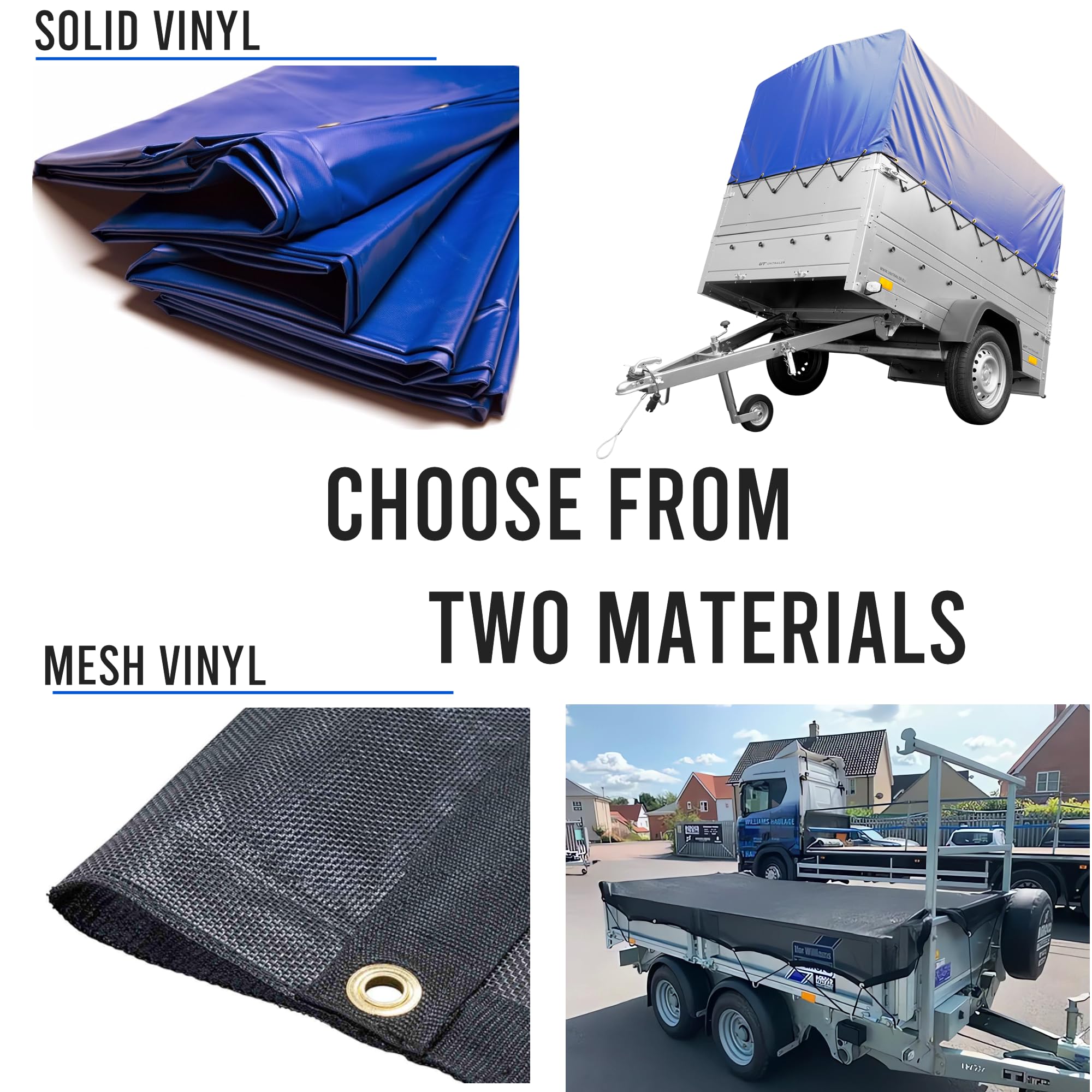 Custom Utility Trailer Covers Customized Utility Cargo PVC Trailer