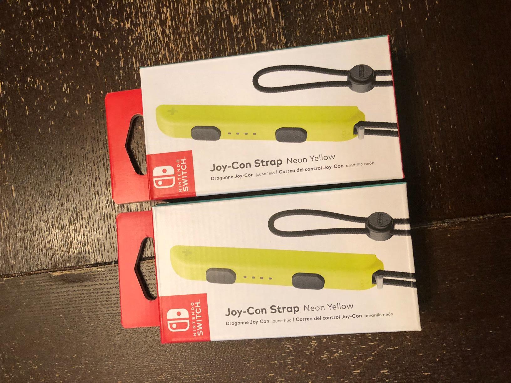 Amazon.com: Nintendo Joy-Con Strap - Neon Yellow, Electronic Adapter