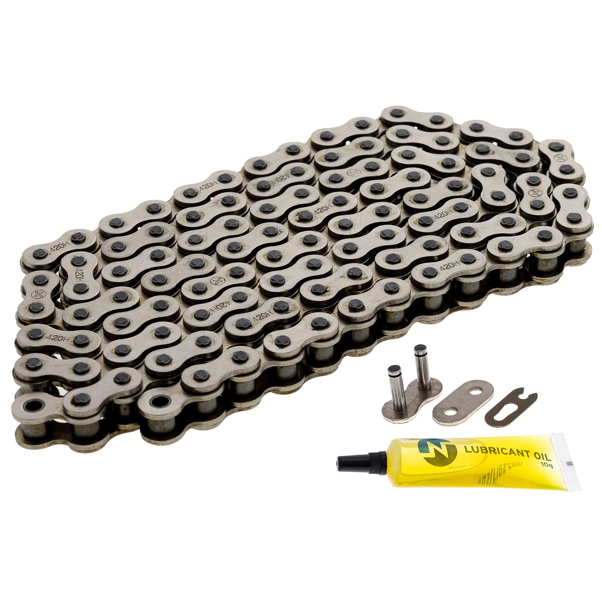 Snapklik.com : NICHE 420 Drive Chain 106 Links Standard Non O-Ring