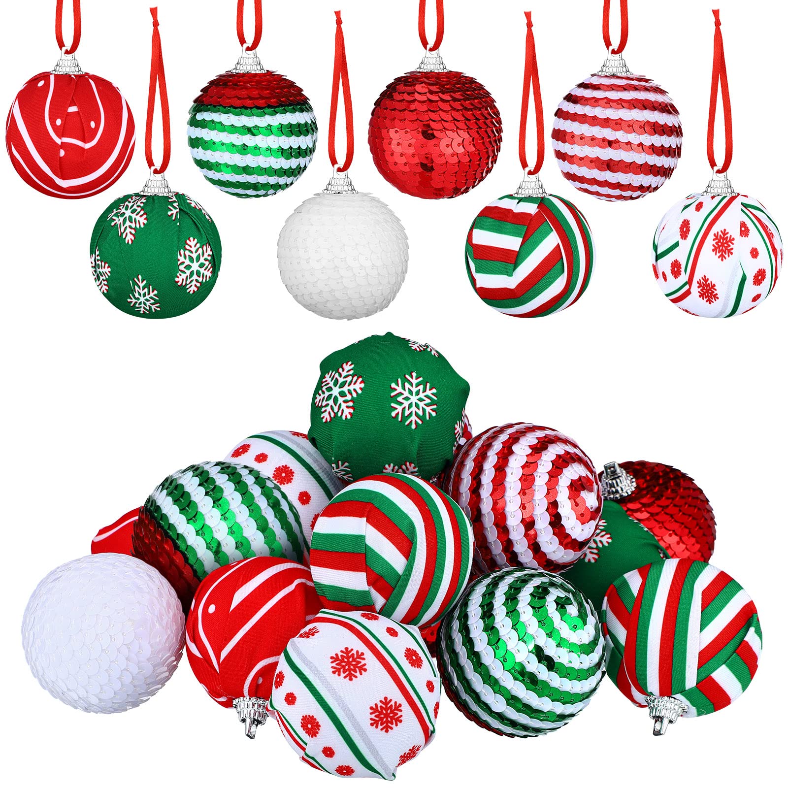 Red Christmas Ball Ornament Clipart