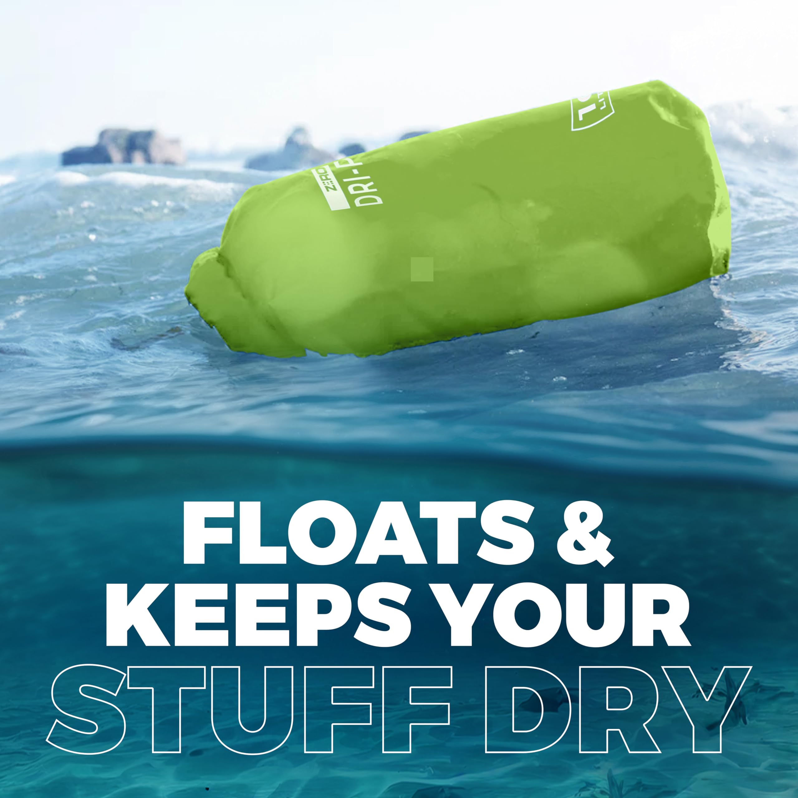 Snapklik.com : Waterproof Dry Bag - Floating Roll Top Drybag Keeps Dry ...