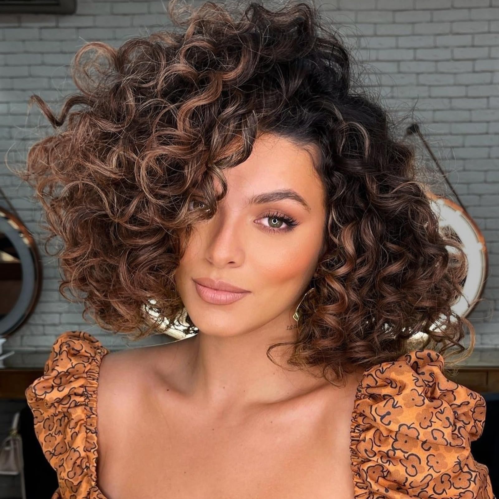Amazon.com : Gowit Gogo Curl Crochet Hair 12 Inch 6 Packs Short Curly ...