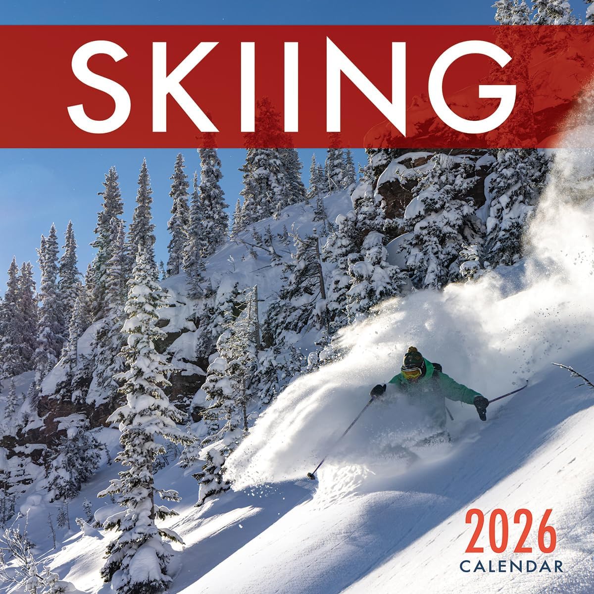 Amazon.com: Ski 2026 Wall Calendar - 12x12 Backcountry Skiing Colorado ...