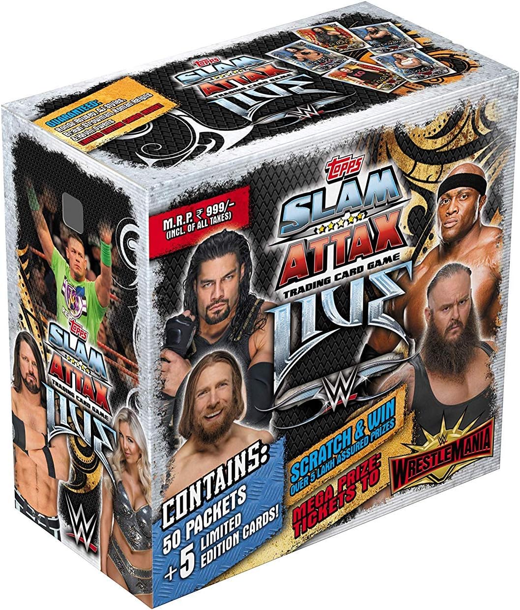 Topps WWE Slam Attax 2021 Edition (Collector Game Pack) I WWE Cards ...