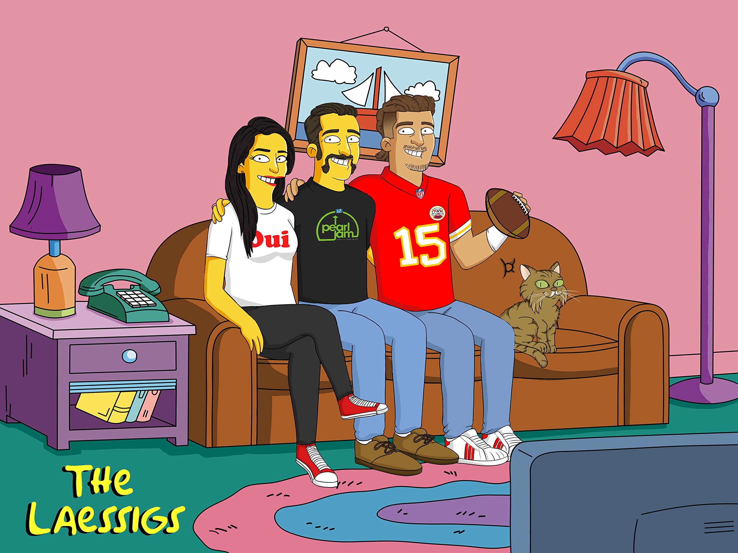 Simpsons Family Portrait