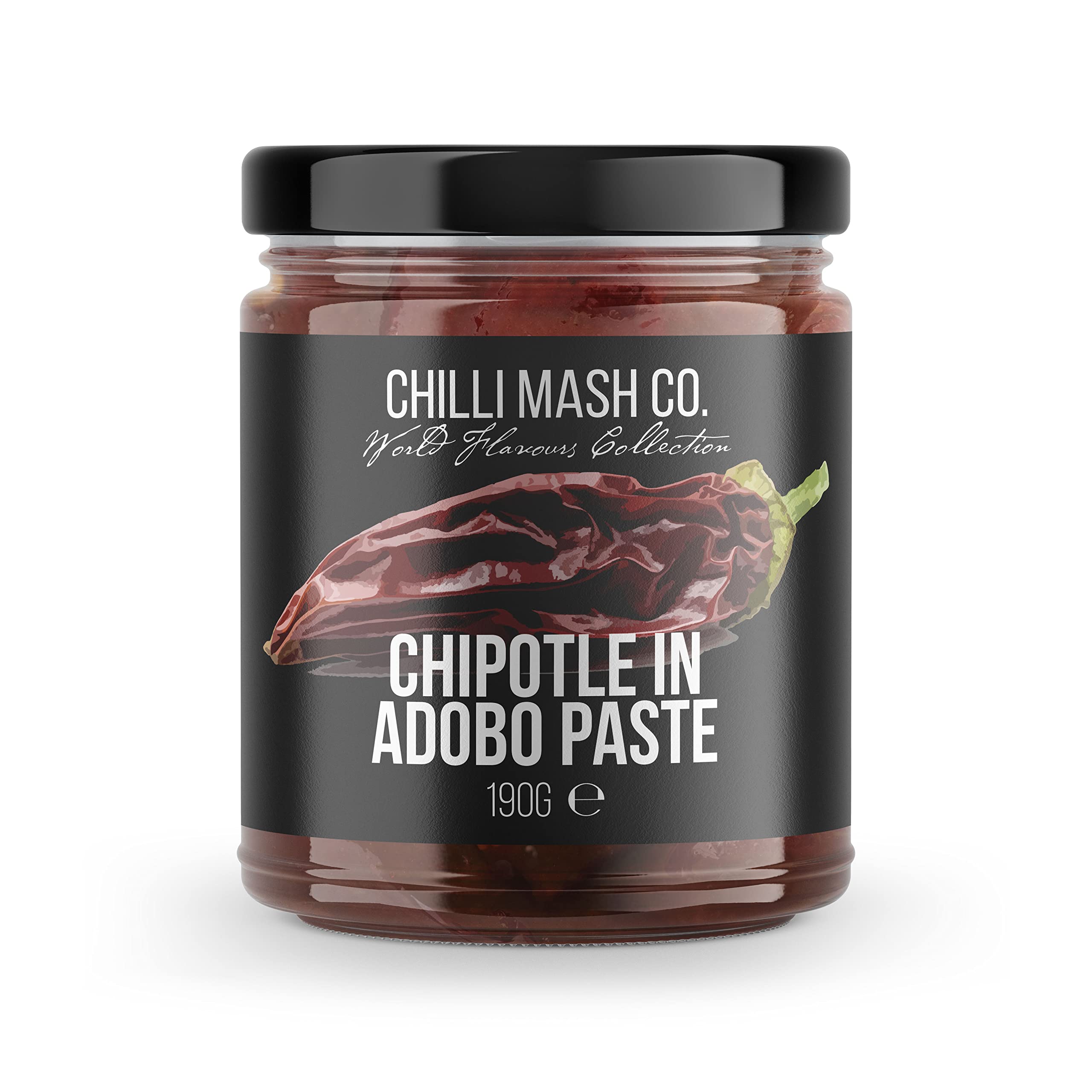 Chilli Mash Company Chipotle In Adobo Paste - 190g - Smoky and Spicy Mexican Seasoning Paste ...