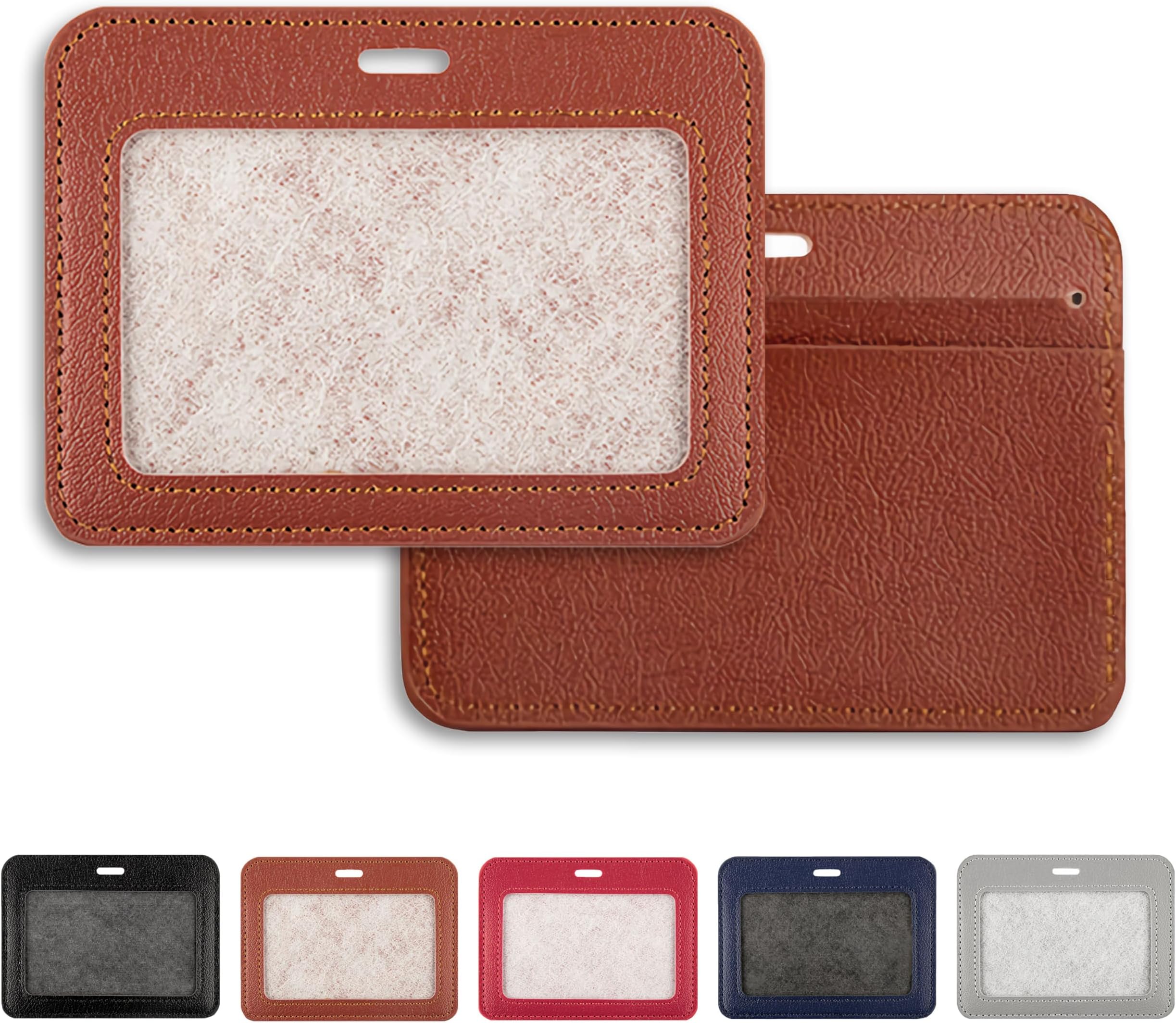 Amazon.com : Flowers Badge Holder Horizontal Detachable Neck ...