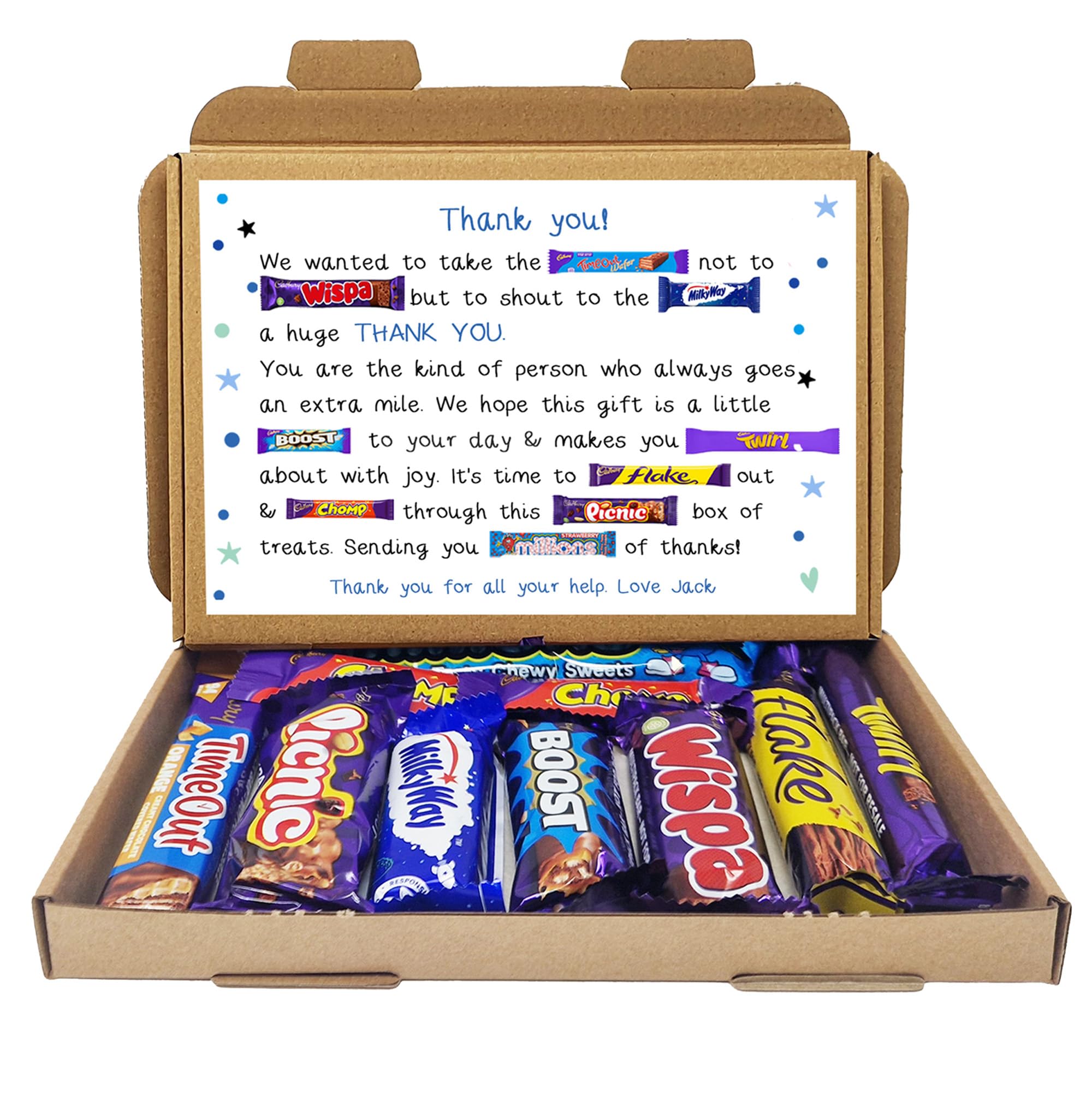 Thank You Candy Bar Poem Chocolate Bars With Custom Labels For Events