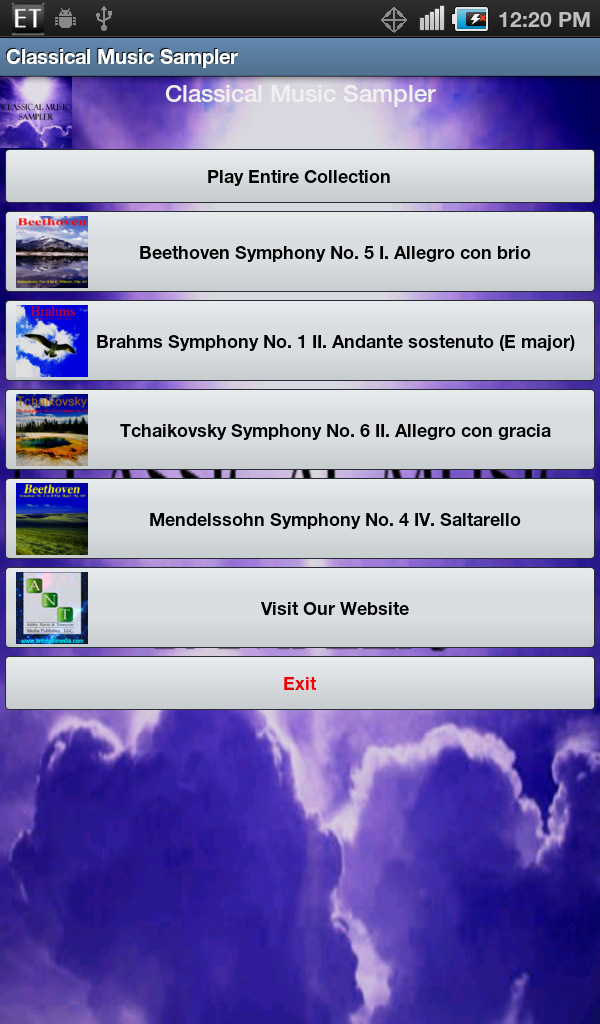 Classical Music - Sampler Pak (Individual Full Tracks From Beethoven ...