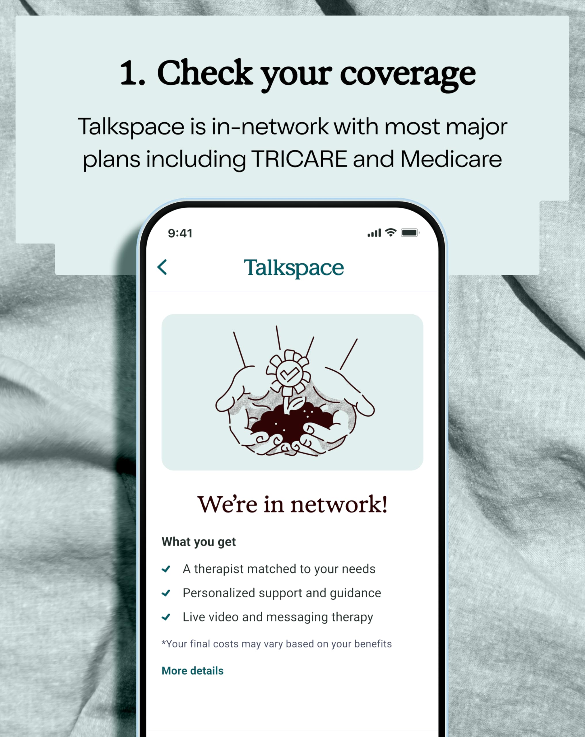 Amazon Health :: Talkspace Online Therapy and Psychiatry