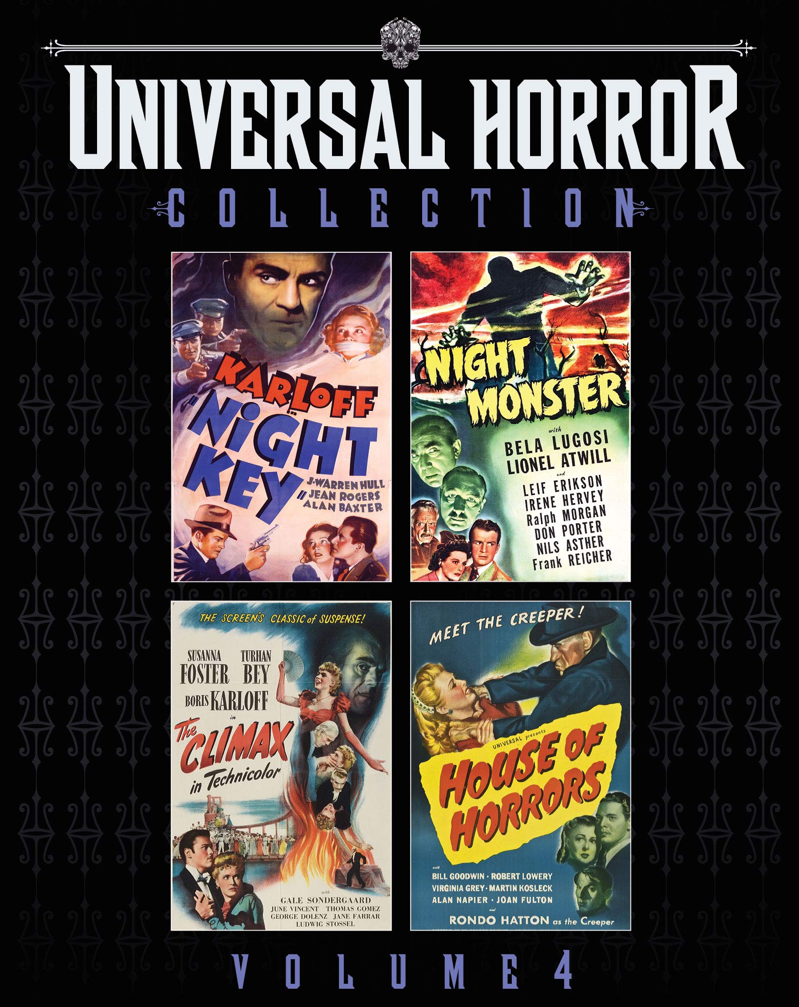 Amazon.com: Universal Horror Collection: Volume 4 [Blu-ray] : Boris ...