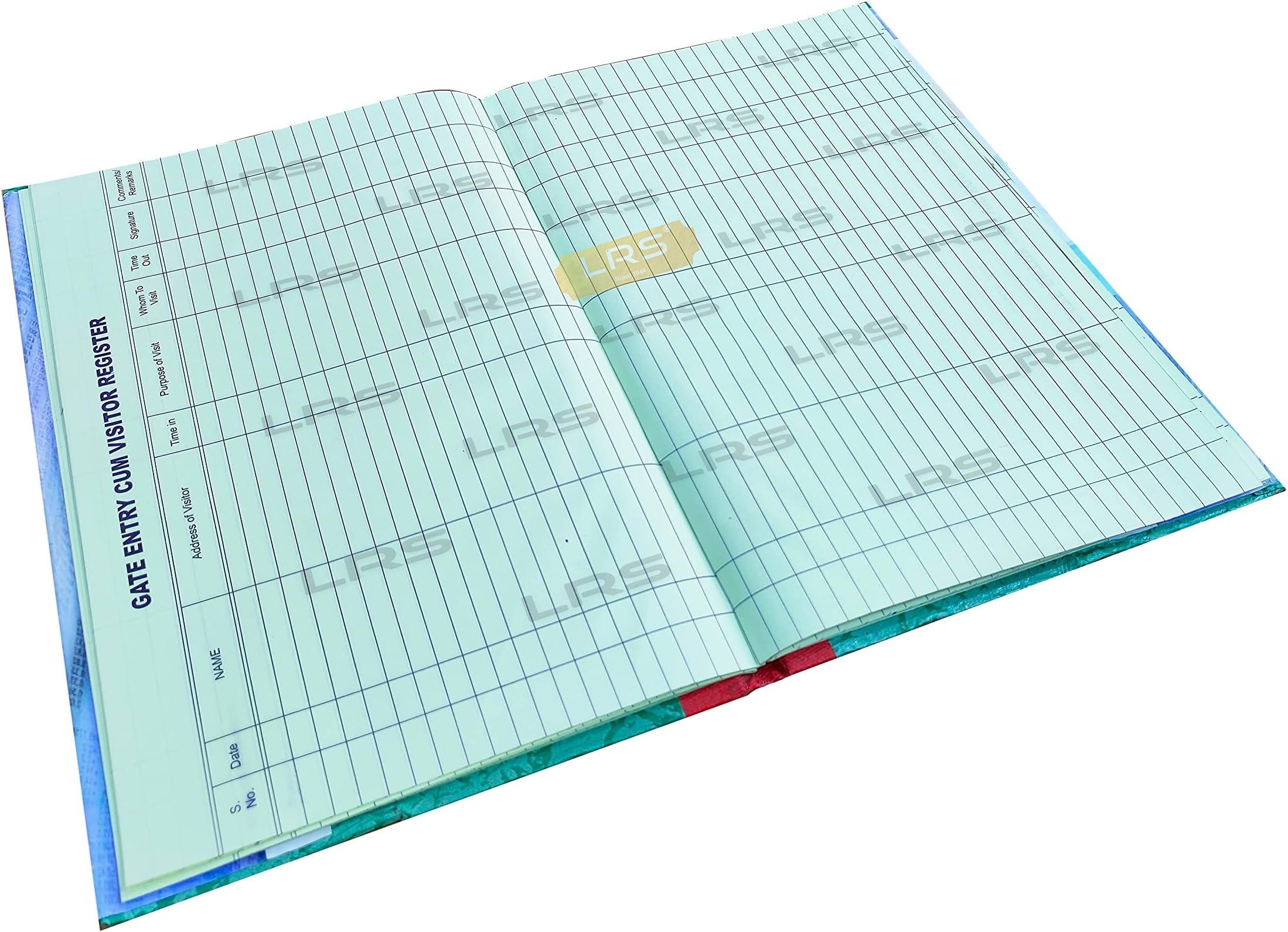 LRS Gate Entry Register for Schools/Offices/Factories/Institutes - 34 * ...