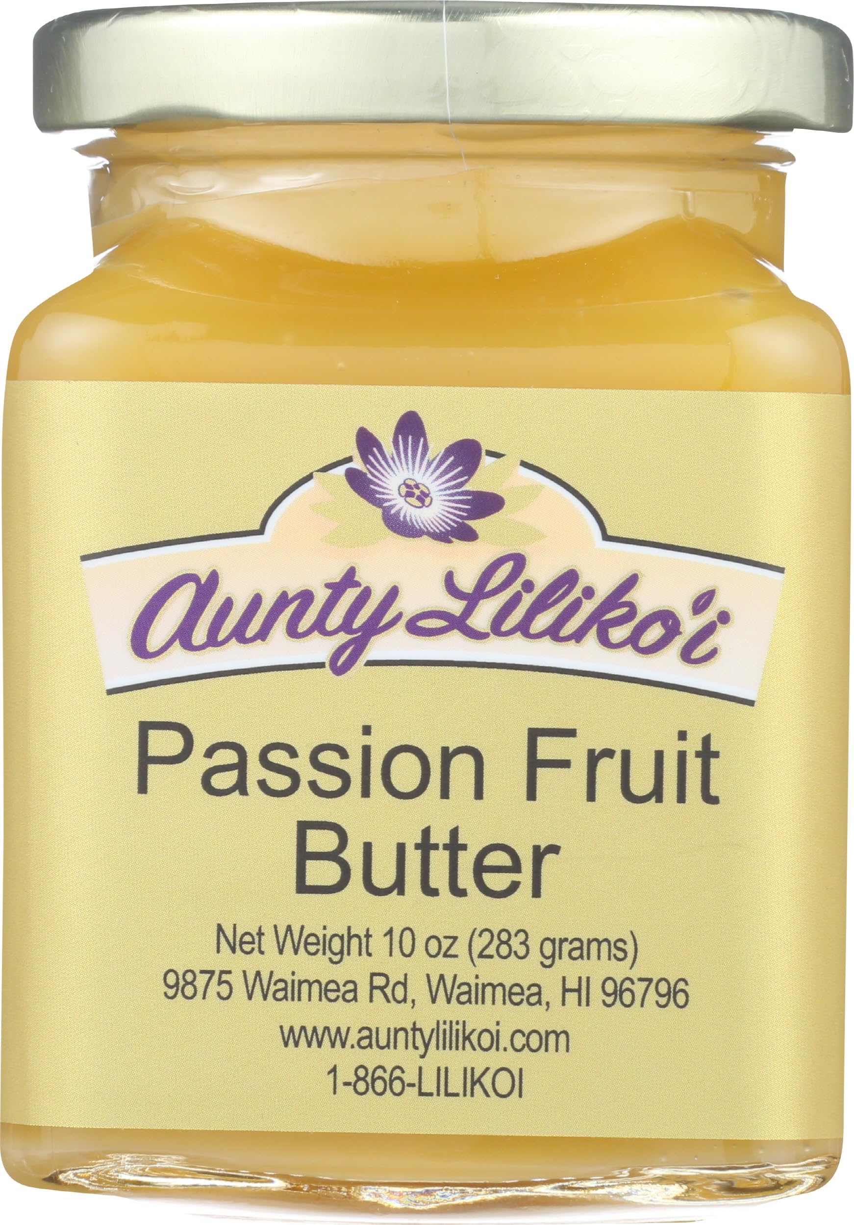 Amazon.com : Aunty Lilikoi Passion Fruit Butter, 10 OZ : Grocery ...