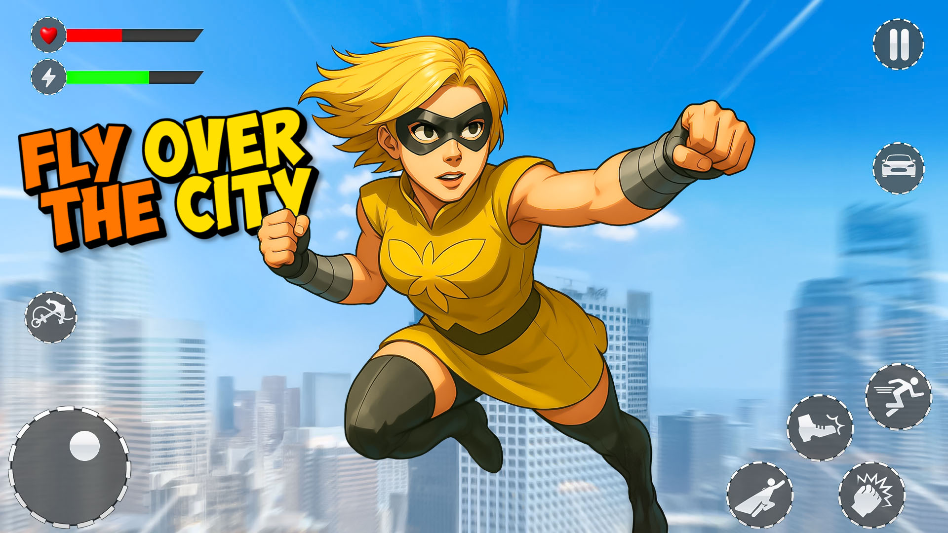 Superhero Battle: Crime City Fight – Fly Superhero Action Game - App on ...