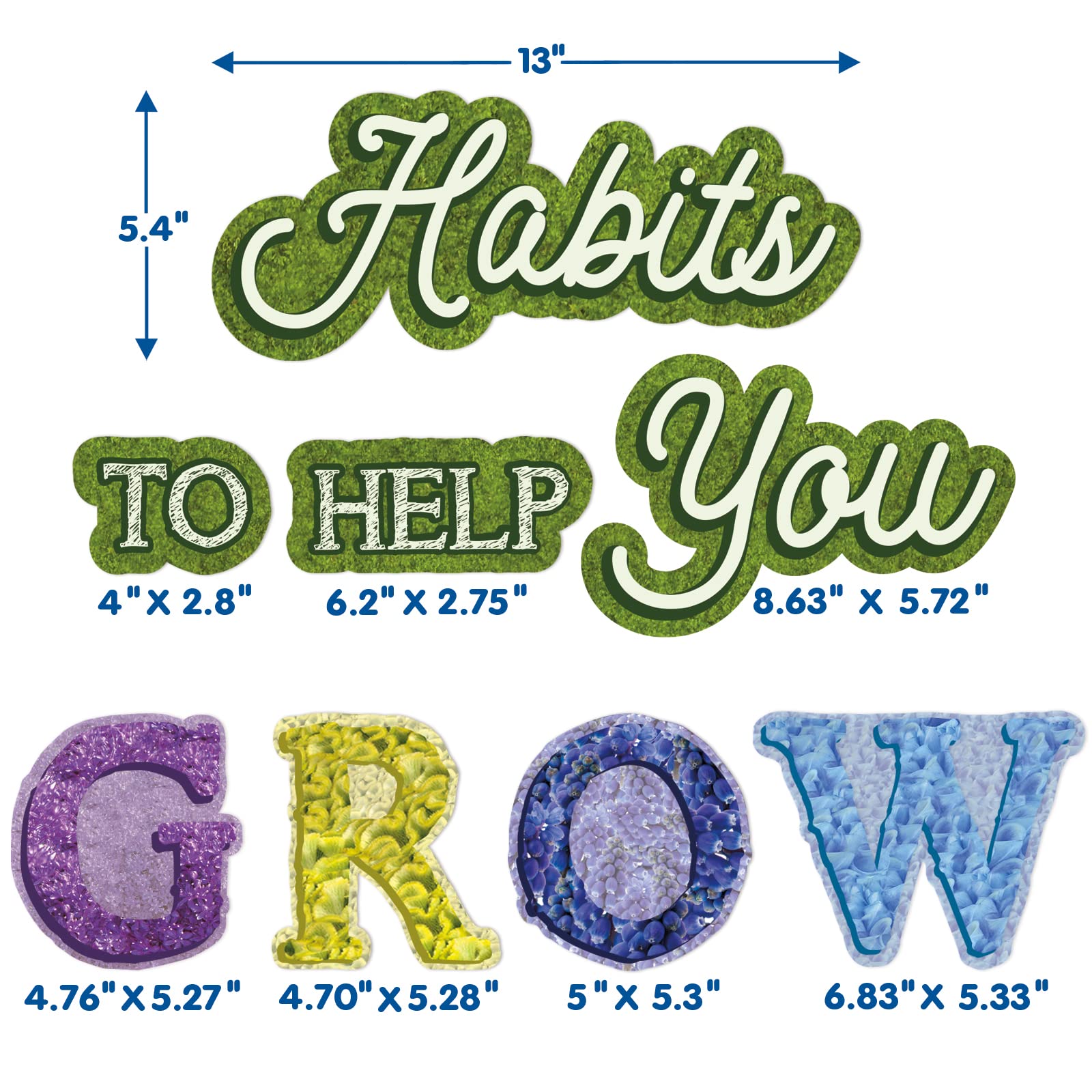 Snapklik.com : Eureka Curiosity Garden Mini Bulletin Board Set And ...