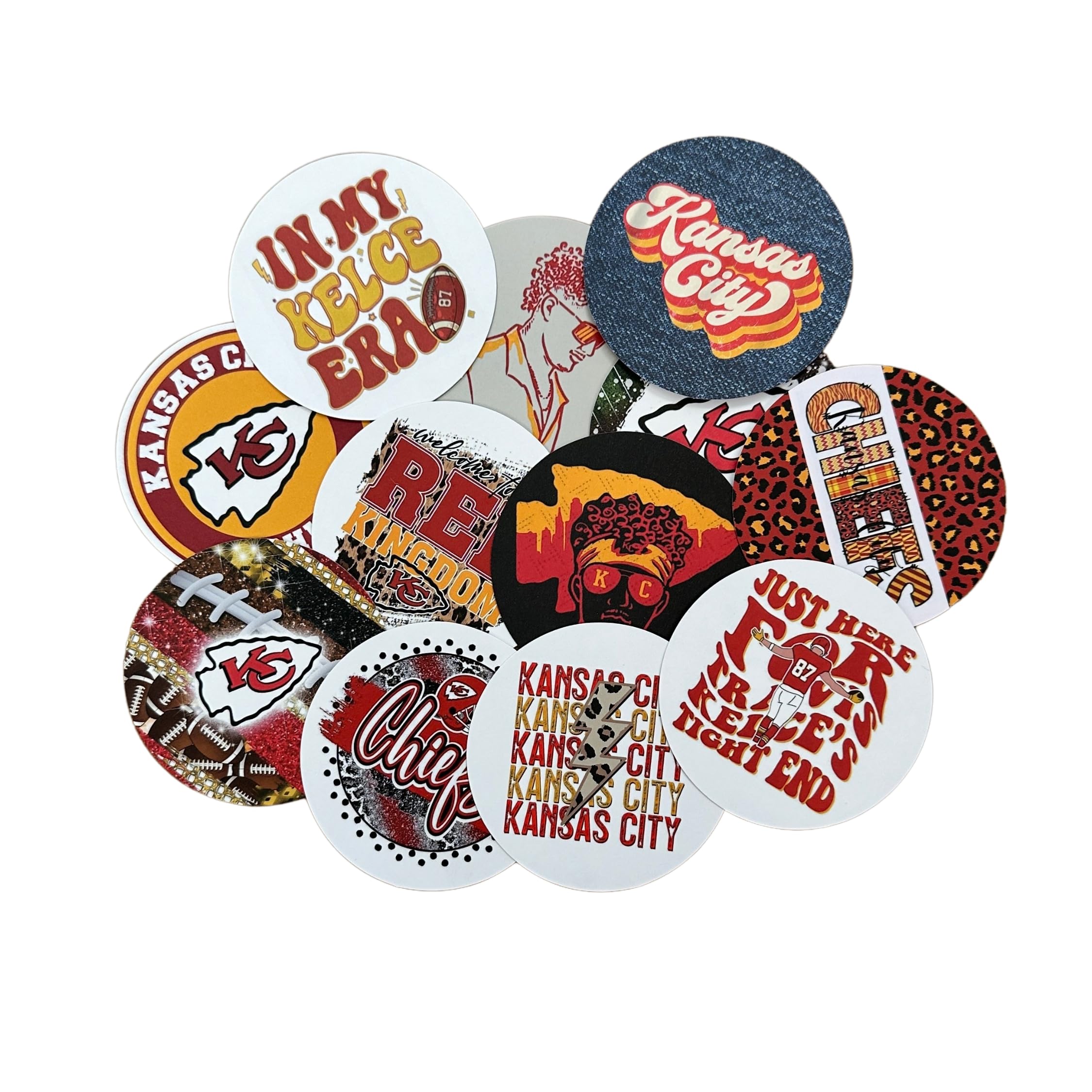 Amazon.com: Kansas Freshie Cardstock Round Cutouts 3” | 12 Pack City ...