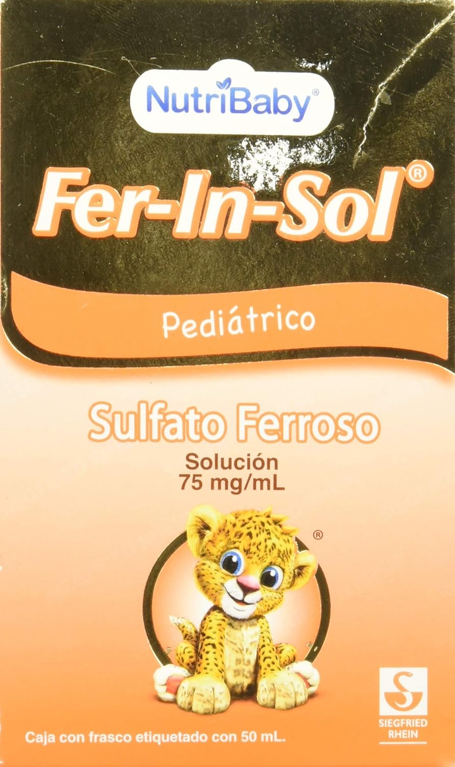 Ferinsol Iron + Associations, 50 ml: Buy Online at Best Price in Egypt ...