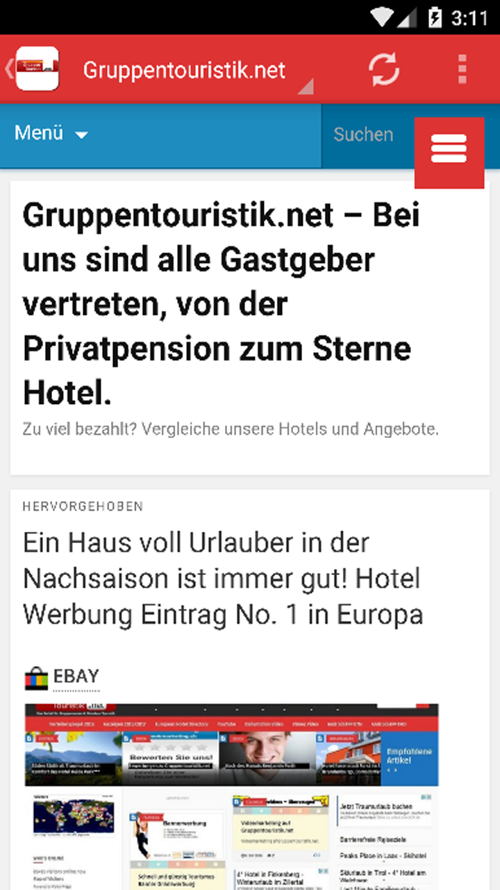 Alles auf einen Platz. Buchen ohne Vorkosten, Hotelangebote ...