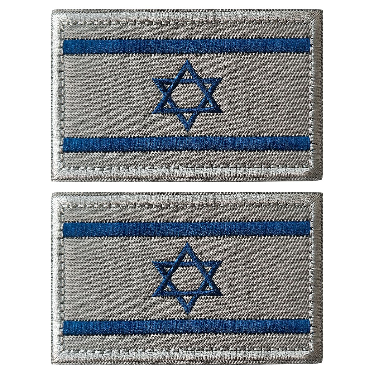 Amazon.com: 2 Pieces Tactical Israeli Flag Patch - Military Uniform ...