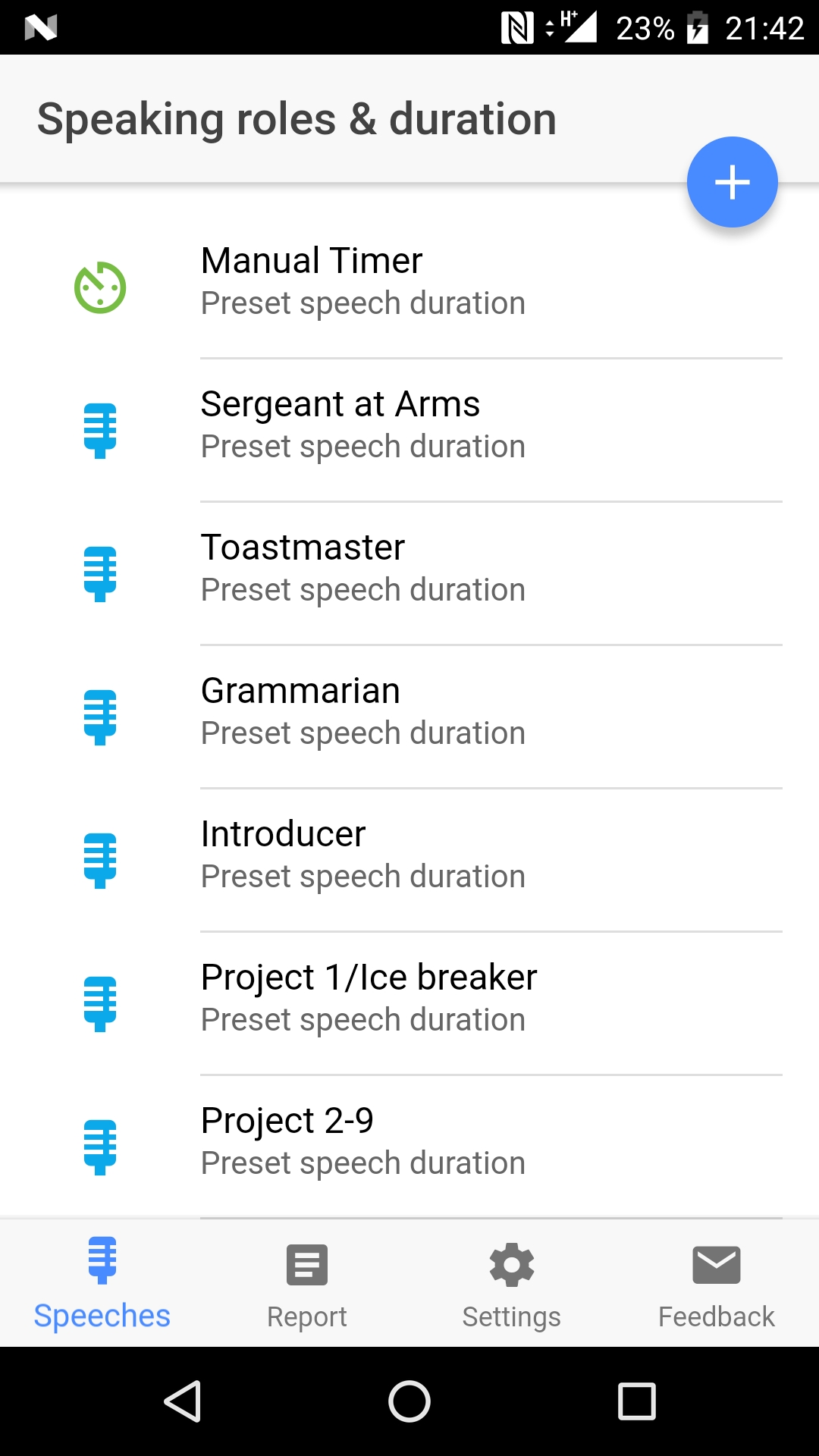 Toastmasters Timer - App on Amazon Appstore
