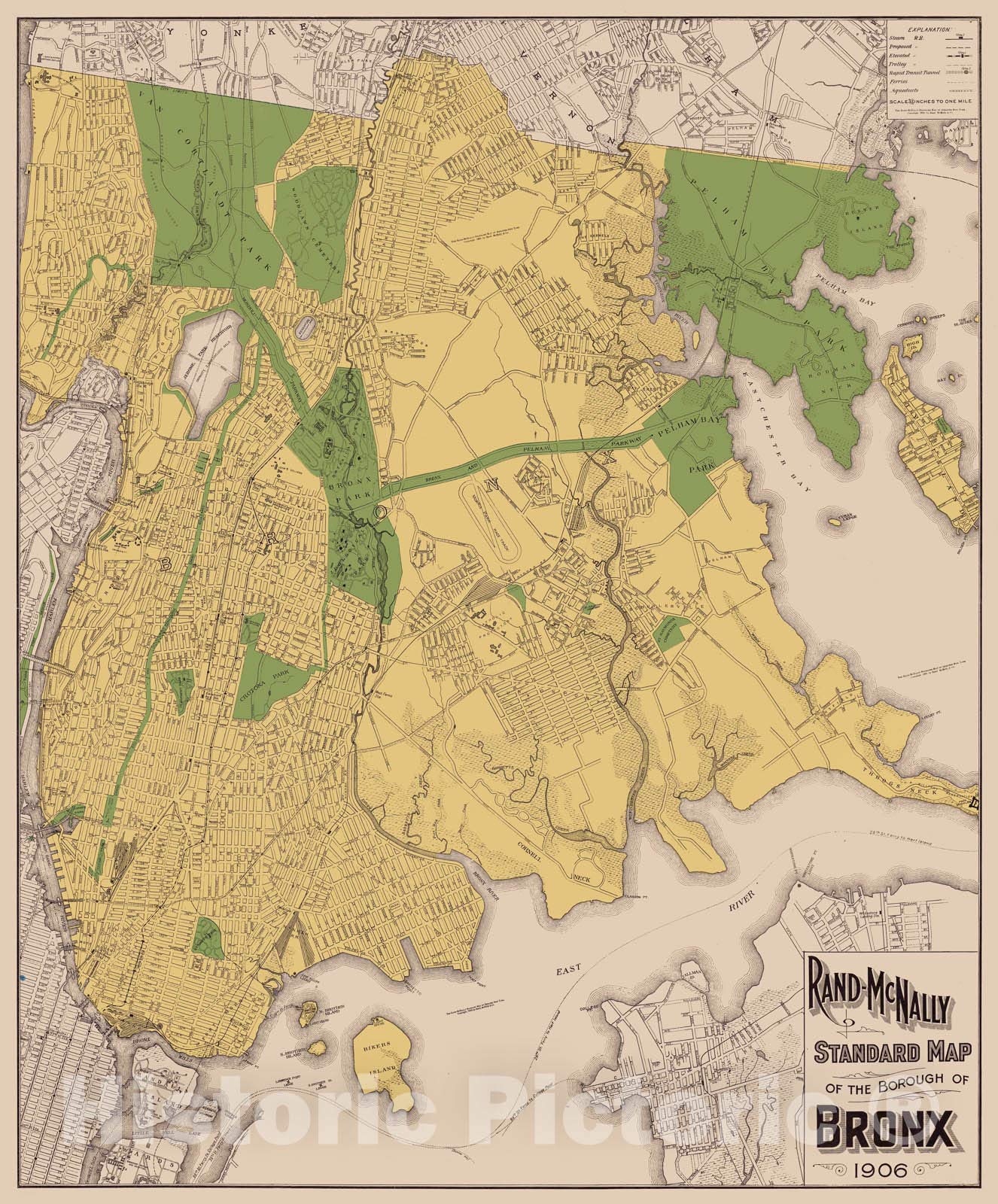 Old Maps Of The Bronx