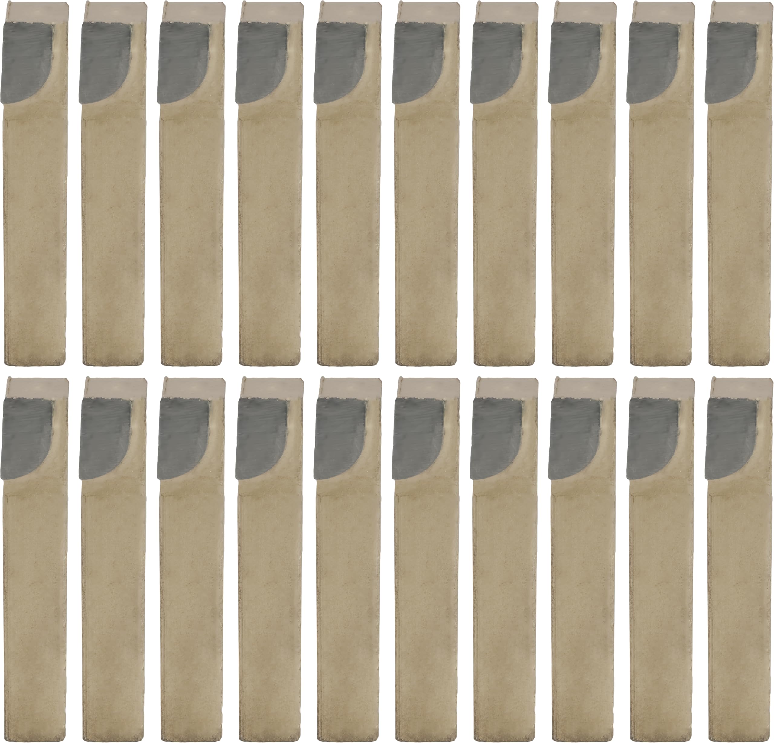 CME 20 pcs AR-6 Carbide-Tipped Lathe Turning Tool Bits, C6 Carbide ...