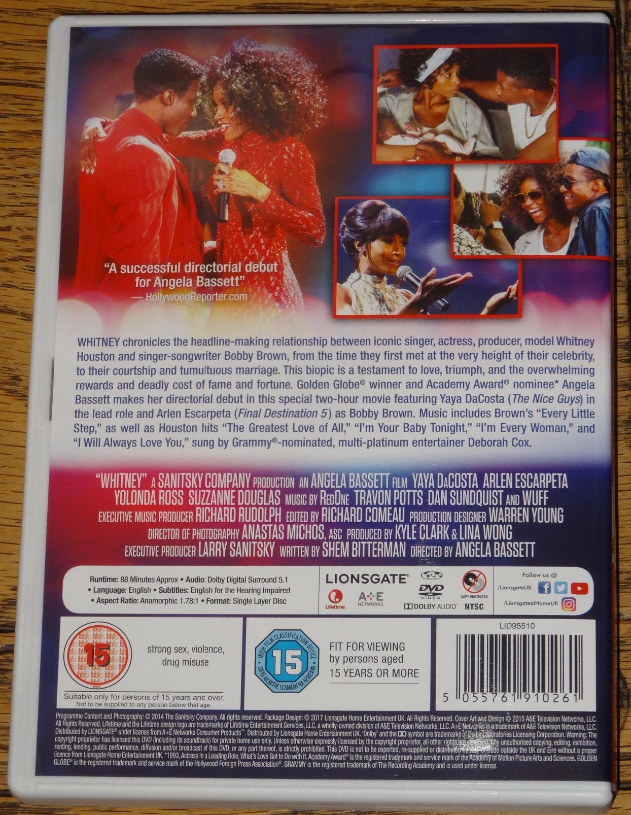 Whitney [DVD]: Amazon.co.uk: Yaya DaCosta, Arlen Escarpeta, Yolonda ...