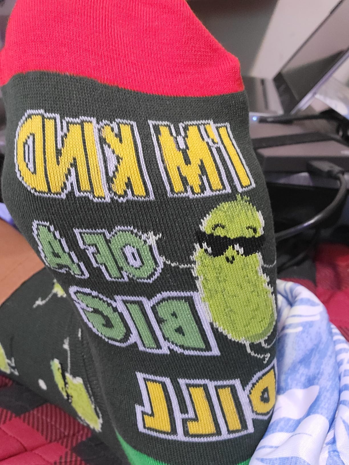 Amazon.com: Zmart Funny Socks For Men Women, Pickle Gag Gifts Pickle ...