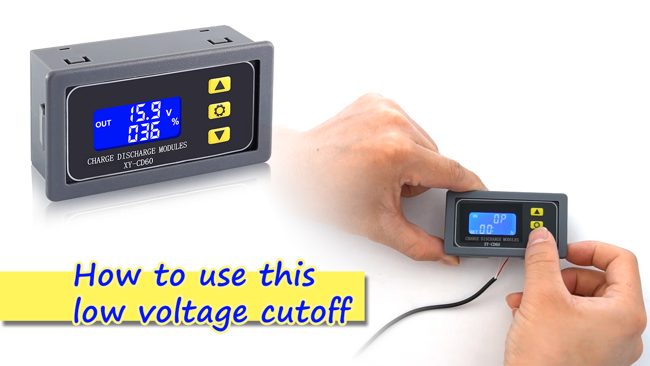 Watch How to use low voltage cutoff module on Amazon Live