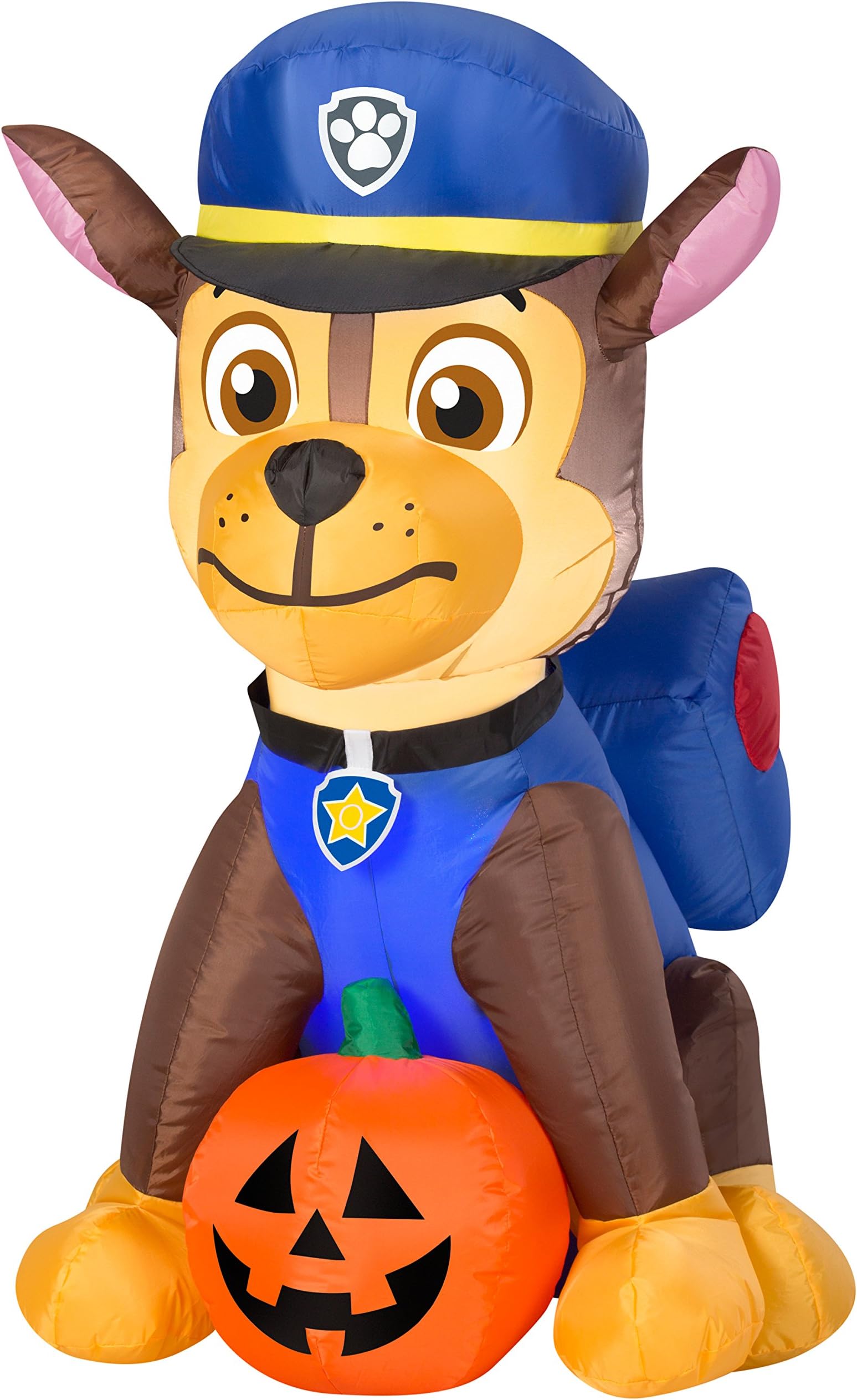 Amazon.com: Gemmy Airblown Inflatable Chase from Nick Jr Paw Patrol ...