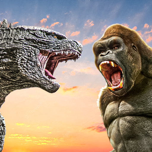 Godzilla Kaiju vs Giant Kong World Smasher Simulator Games 3D : World ...