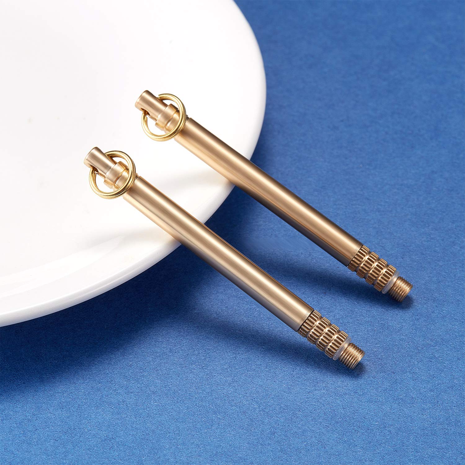 Cap With Metal Pocket Toothpick