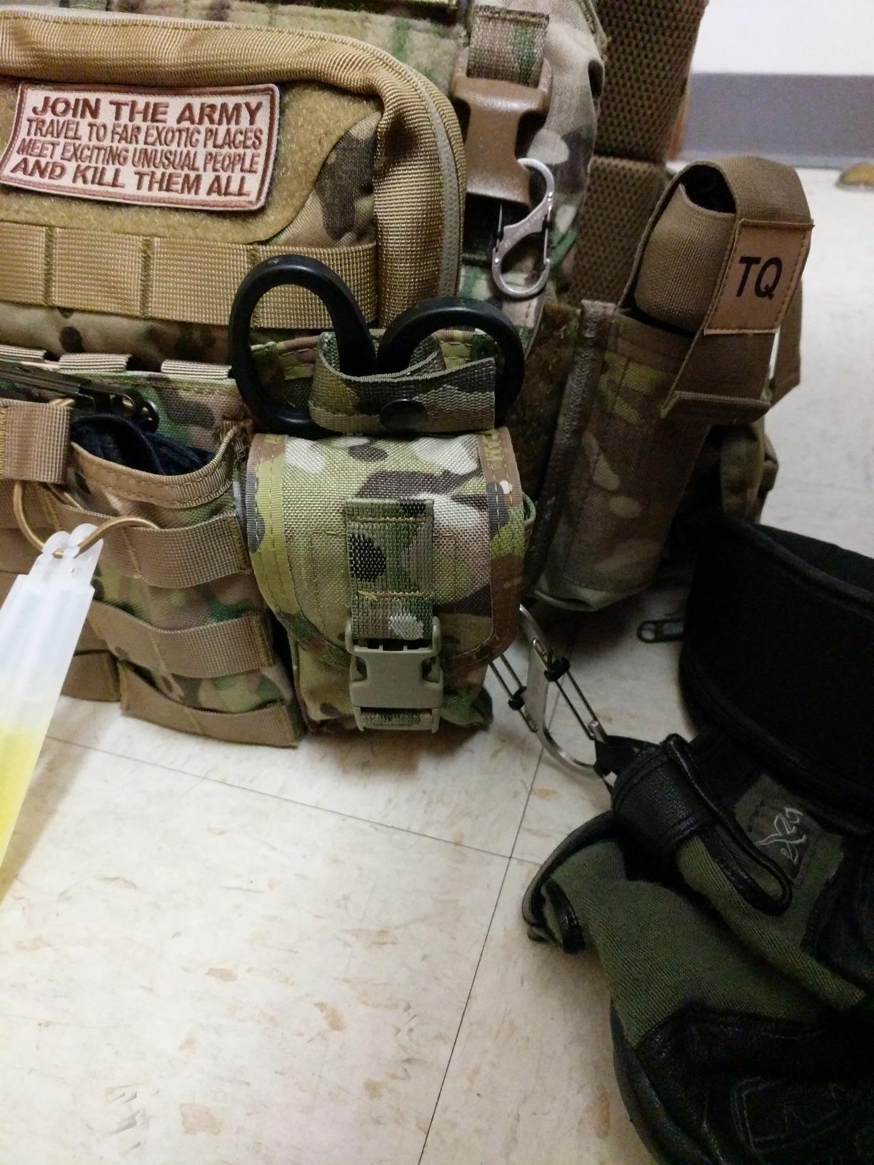 Amazon.com : HSGI Bleeder Blowout Medical Pouch Molle In Camo MULTICAM ...