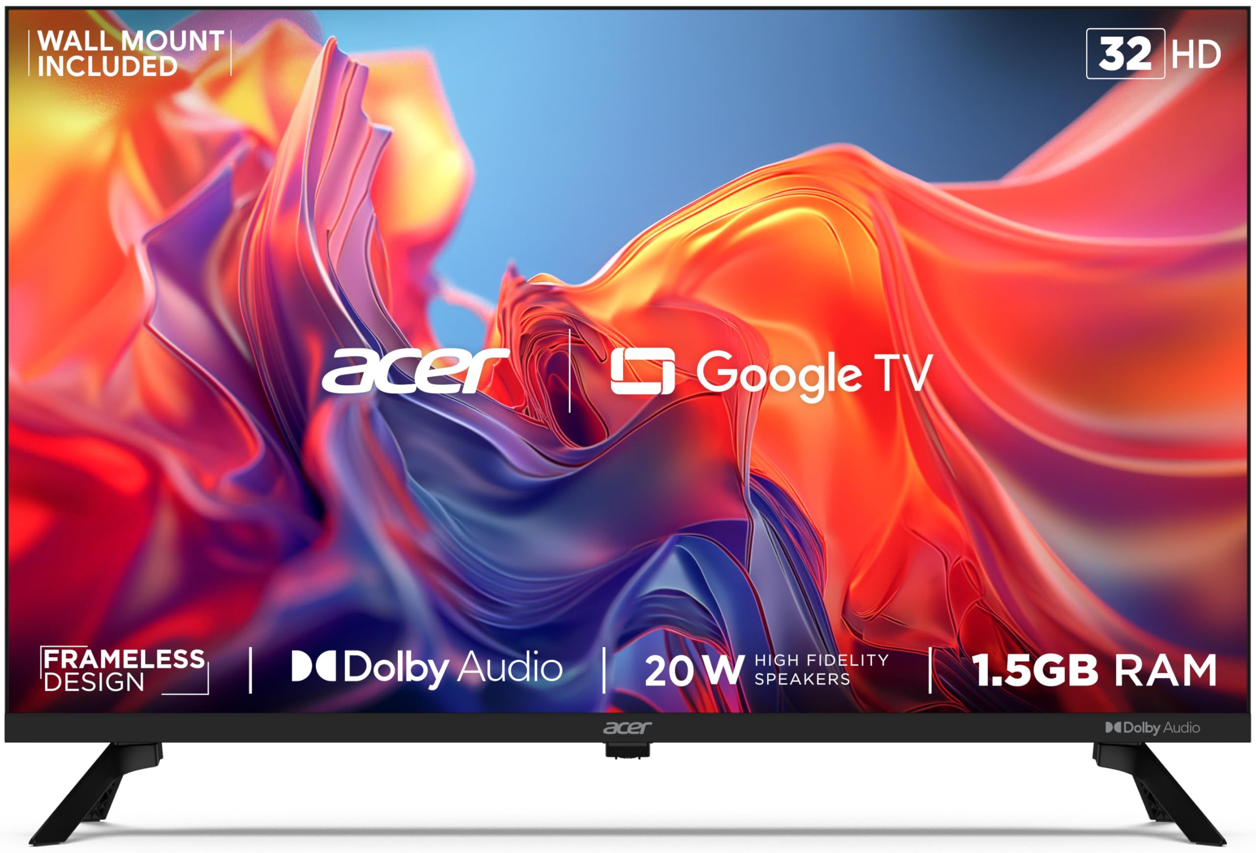Acer 80 cm (32 inches) G Series HD Ready Smart LED Google TV ...