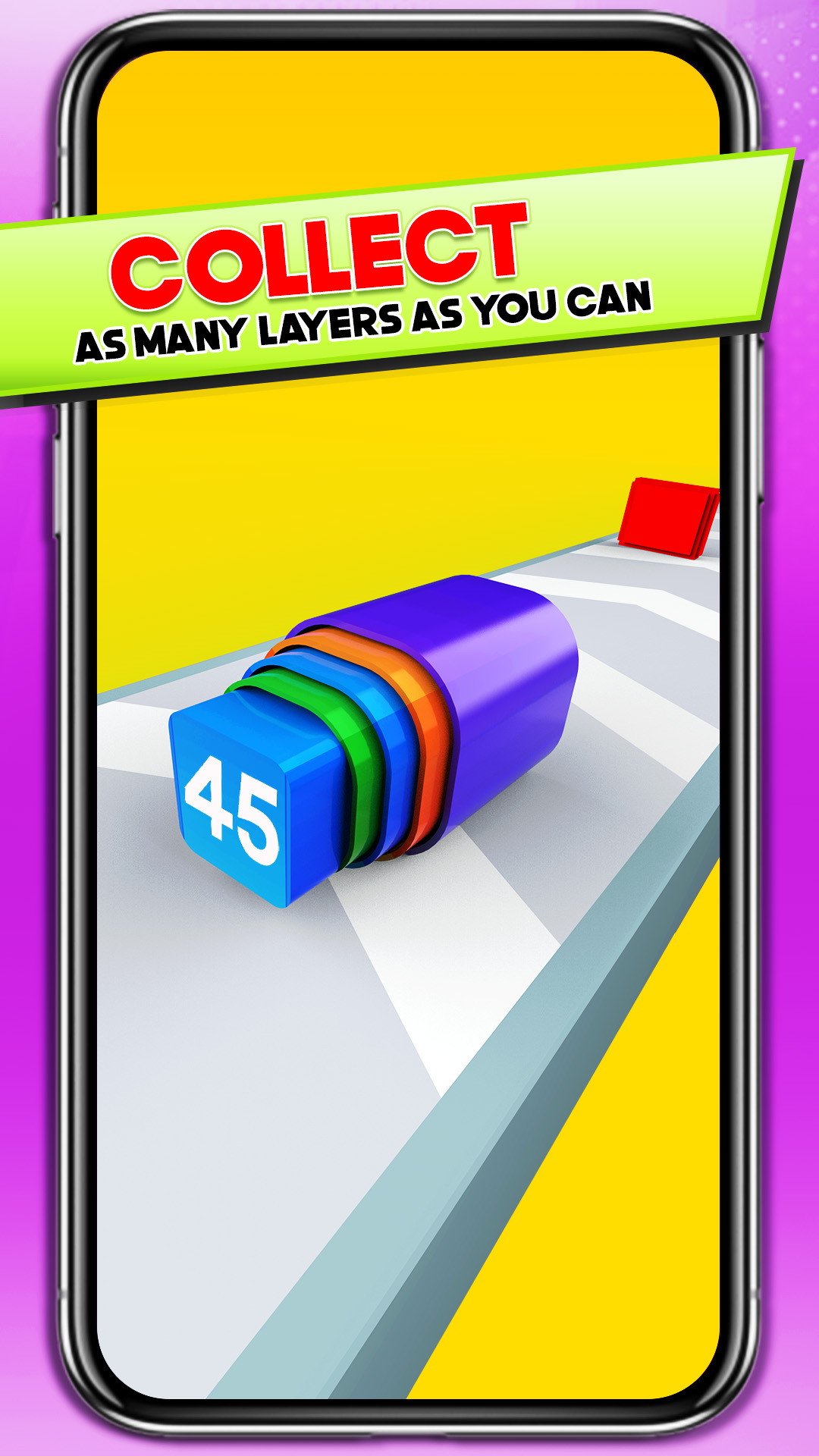 Smash Rush Runner! Smashing Cubes Run Race 3D - Blocks Smasher Colorful ...