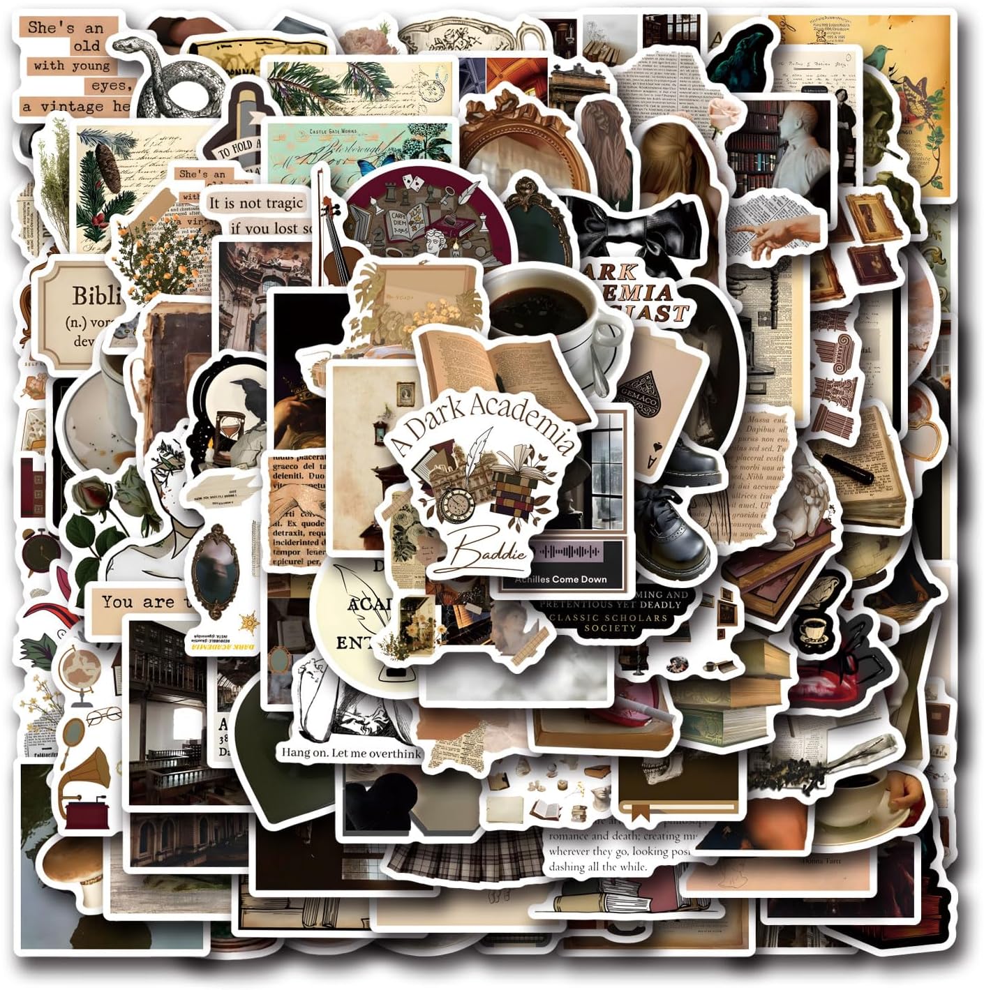 Amazon.com: 62Pcs Inside Out Stickers Pack,Cartoon Cute Aesthetic ...