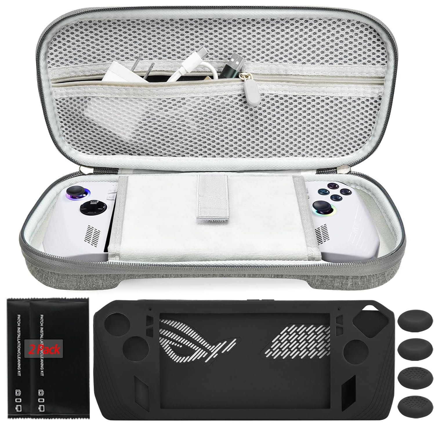 Amazon.com: Asus Rog Ally Handheld Case: Silicone Protective Case with ...