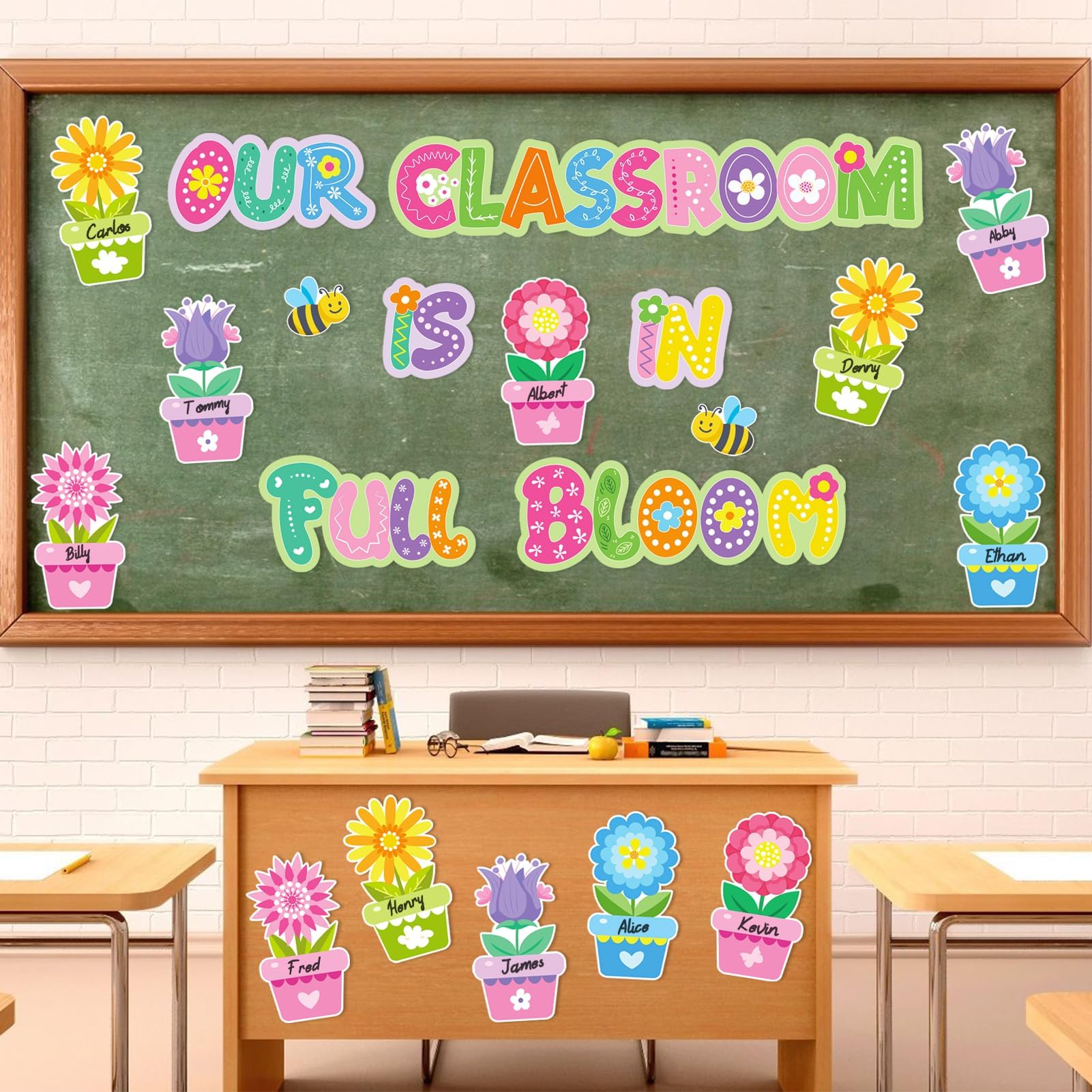 Snapklik.com : Spring Bulletin Board Decorations For Classroom - 31pcs ...