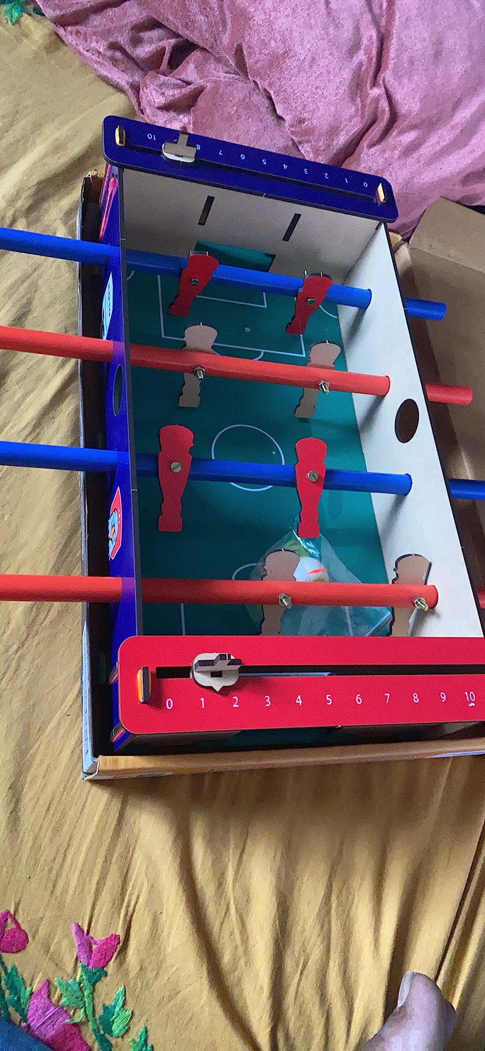 Buy FunBrigade DIY Mid-Sized Foosball Mini Football Table Soccer Game ...