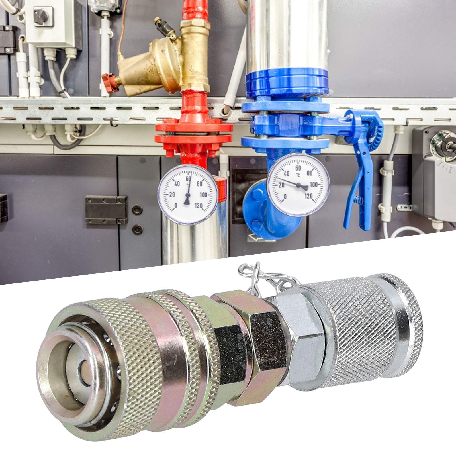 Buy Hydraulic Test Adapter, Steel Rust Resistant Reliable Structure ...