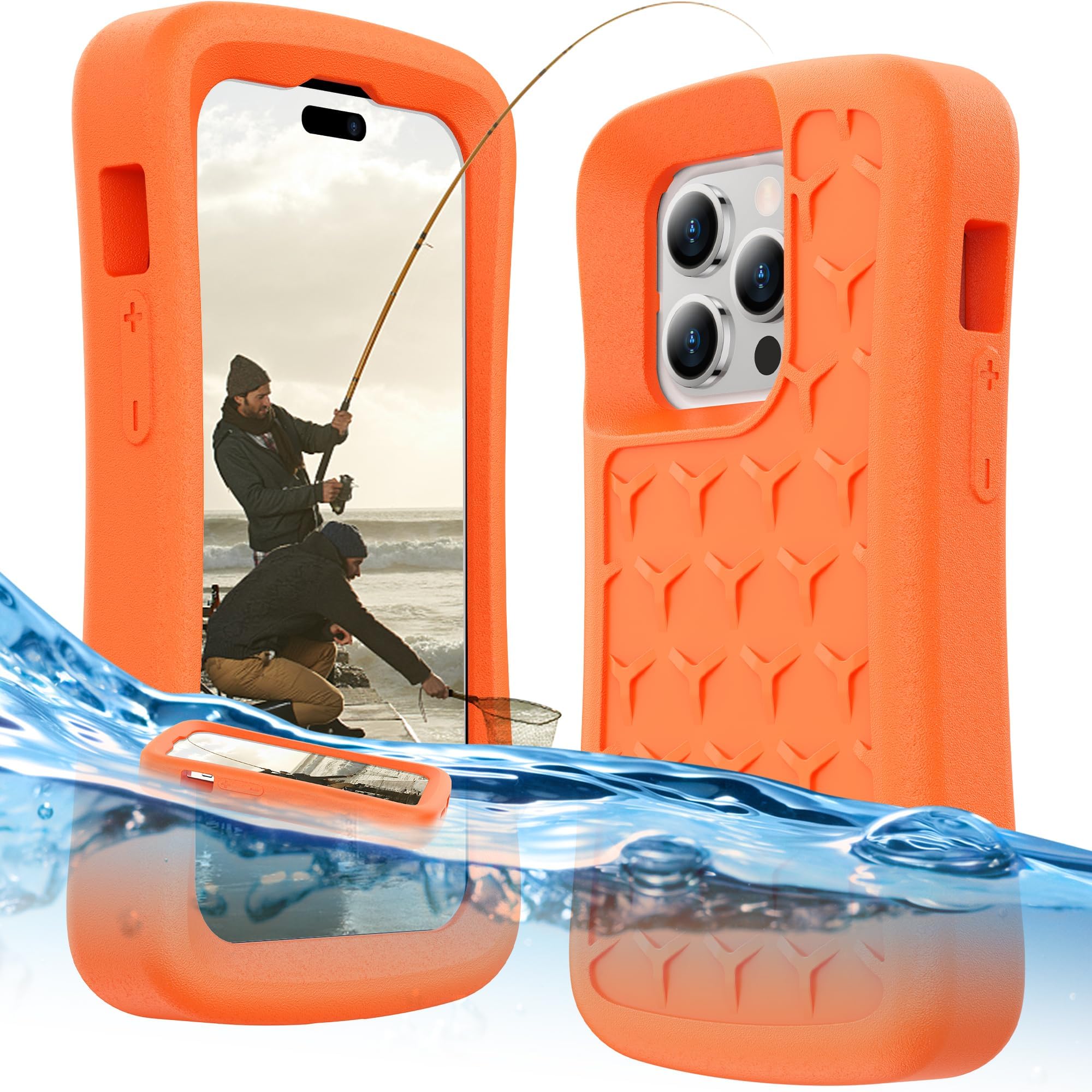 Amazon.com: Temdan Floating Phone Case for iPhone 15/15 Pro/14/14 Pro ...