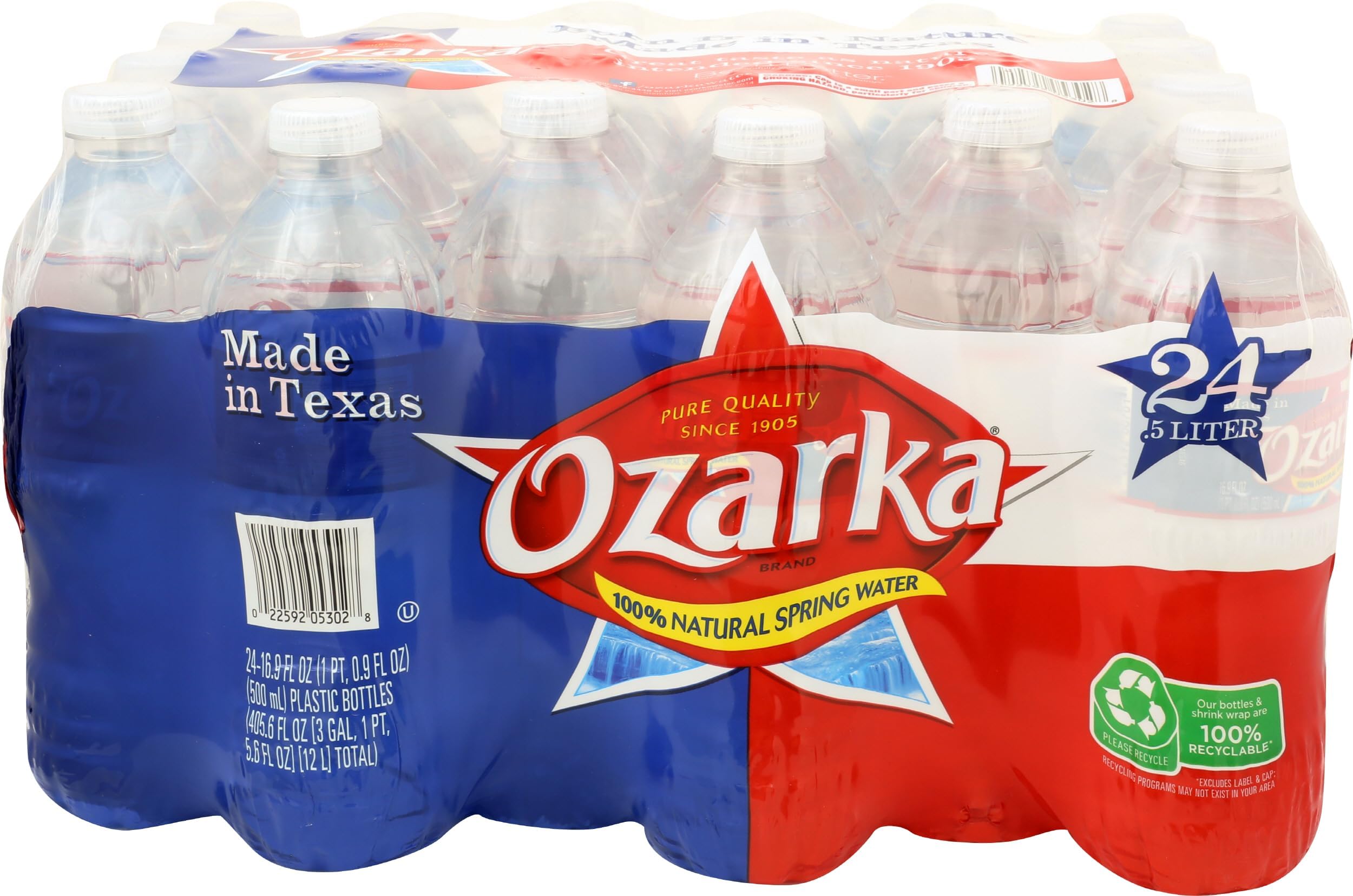 Amazon.com: OZARKA Water Spring (24 Pack) : Grocery & Gourmet Food