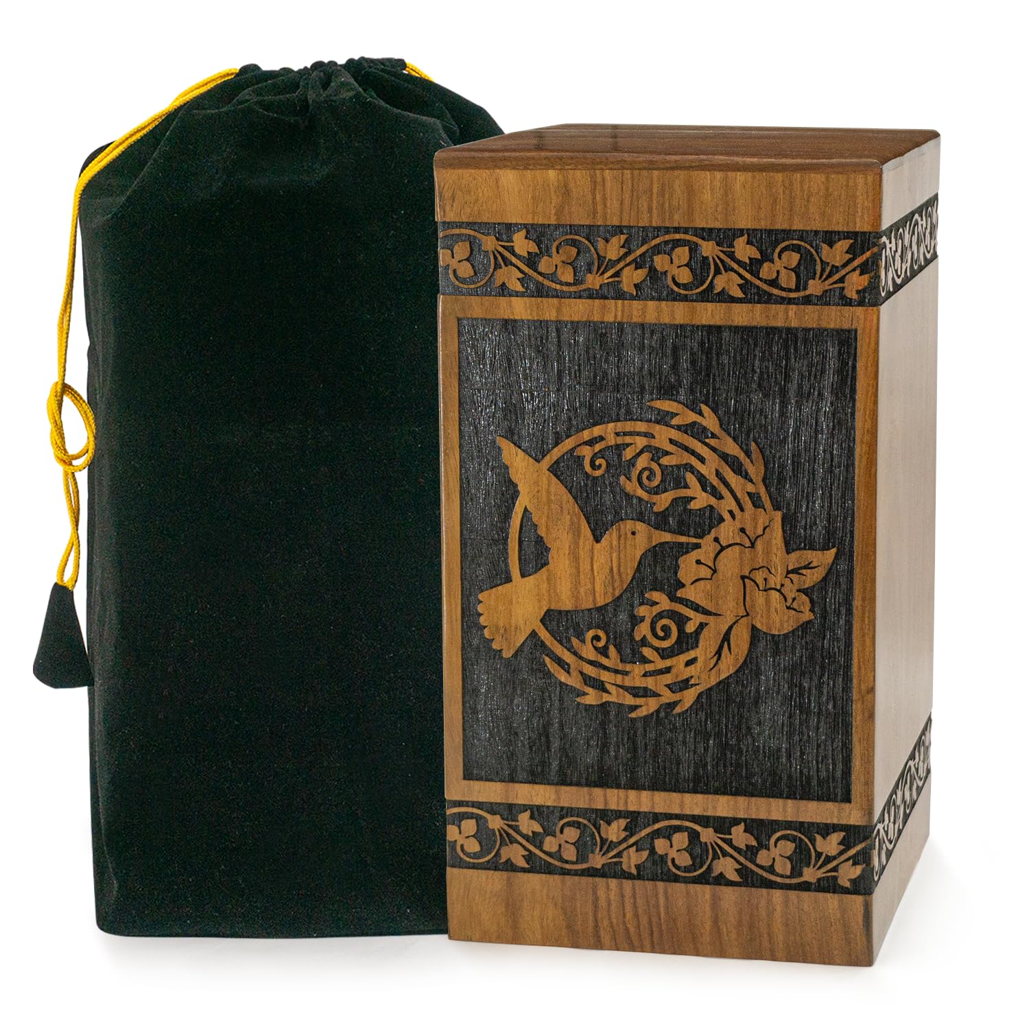 Amazon.com: THE KNOX CRAFT Wooden Cremation Urns for Human Ashes ...