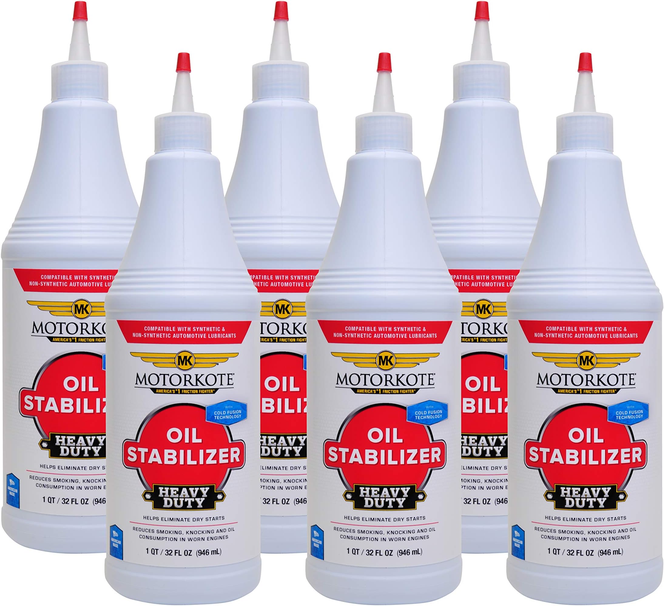 Amazon.com: Lucas 10001-12PK Heavy Duty Oil Stabilizer - 32 oz., (Pack ...
