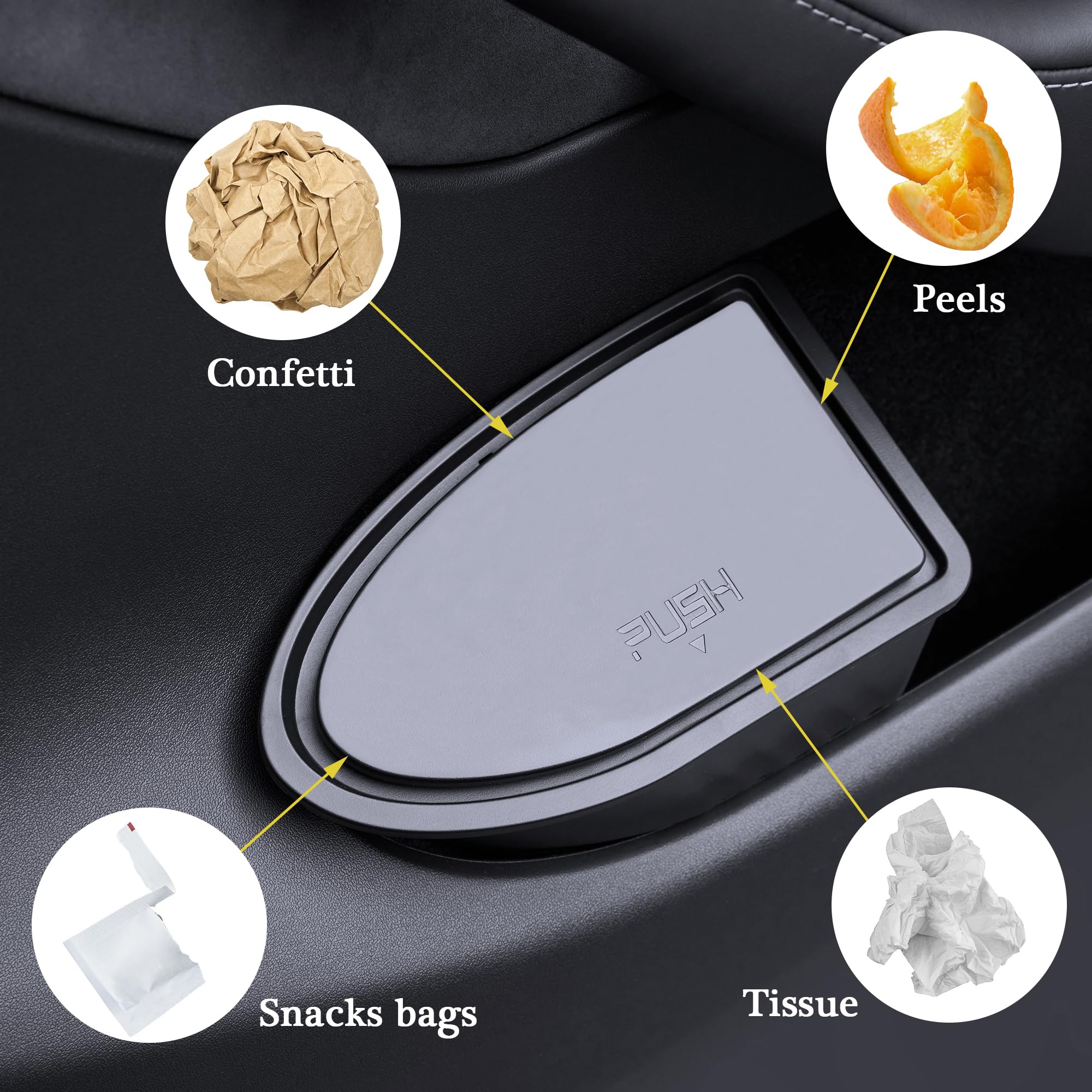 Snapklik.com : DEDC 2Pcs Front Door Trash Cans For 2021 2022 2023 2024 ...
