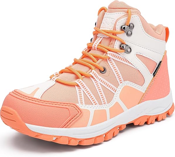 Amazon.com: R CORD Girls Hiking Boots Kids Hiking Boots Water Resistant ...